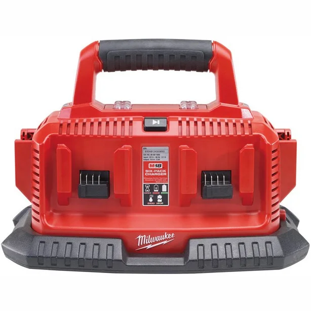 Milwaukee M14 - M18 vairākstatīvu lādētājs M1418 C6
