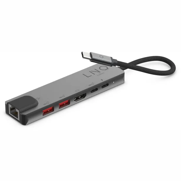 Linq LQ48015 6in1 Pro USB C Multiport Hub