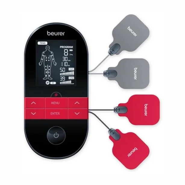 Beurer EM 59 digitālais TENS/EMS elektrostimulators ar siltuma funkciju