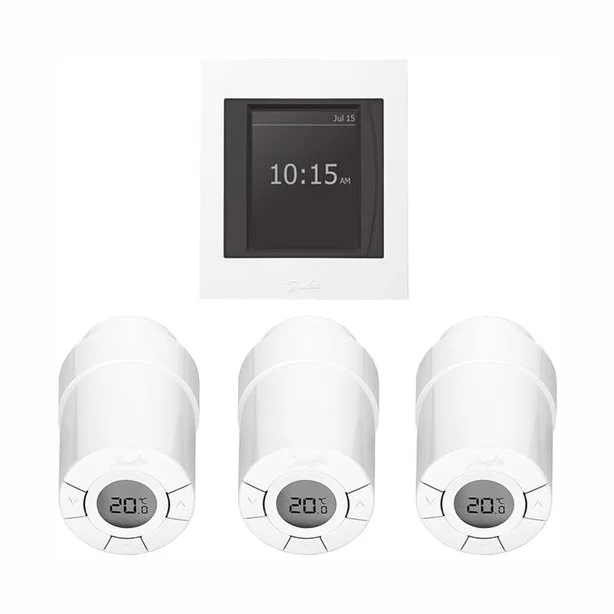 Radiatoru uzliku komplekts Danfoss Link Starter Pack