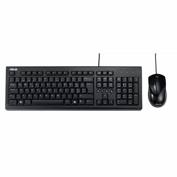 Asus U2000 Keyboard and Mouse Set Black ENG