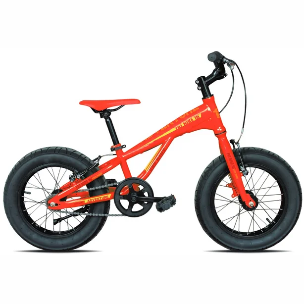 Esperia 9000 Fat Bike Red/Yellow 16"