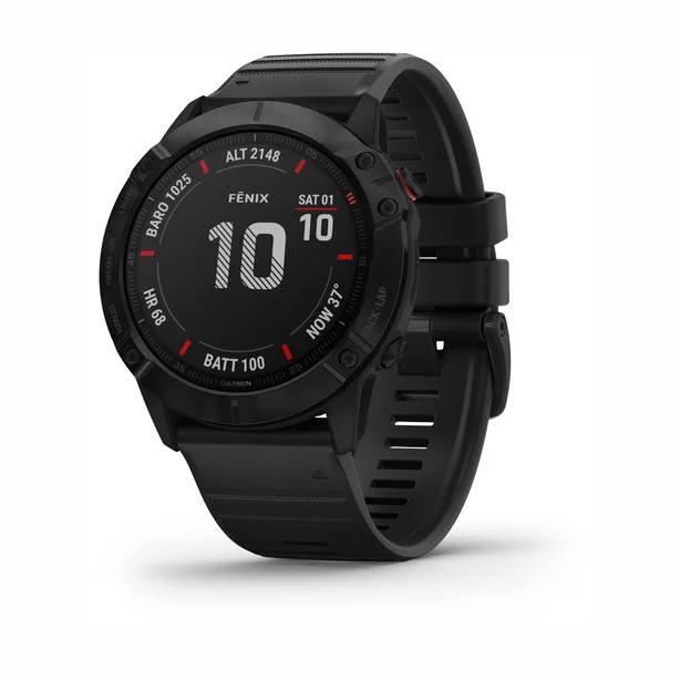 Garmin Fenix 6 Pro Black with black band