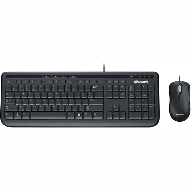 Microsoft Desktop 600 Wired Keyboard RU Black