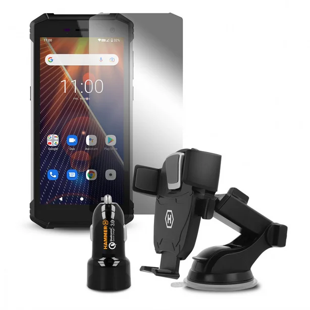 MyPhone Hammer Energy 2 Eco Extreme Pack 3+32GB Black