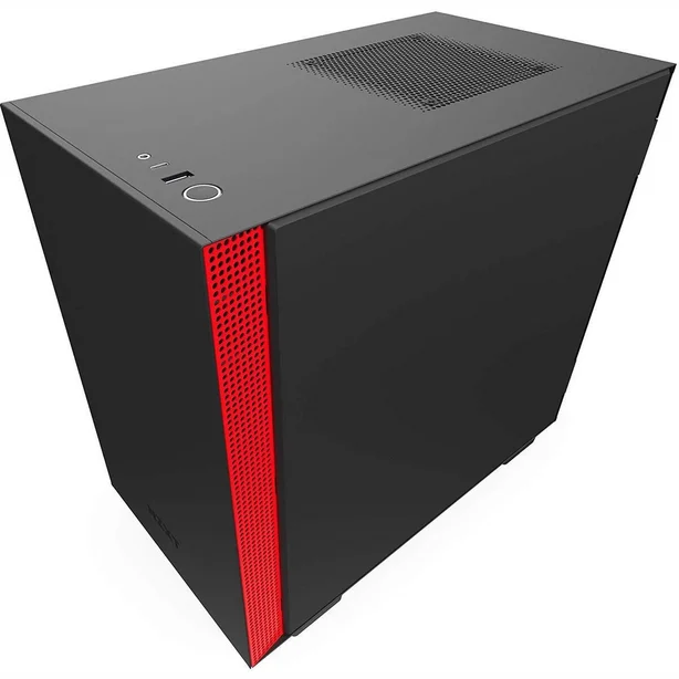 NZXT H210 Mini-ITX Black/Red