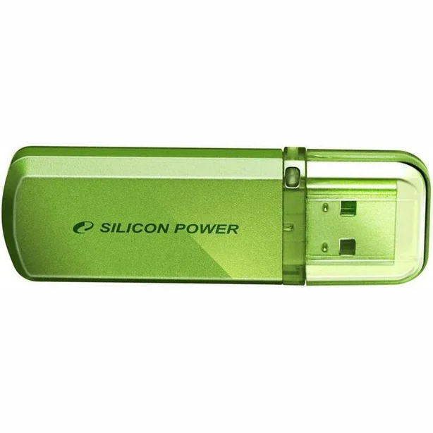 USB zibatmiņa Silicon Power Helios 101 16 GB, USB 2.0, Green