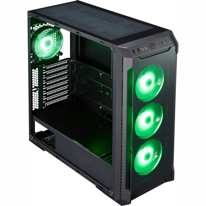 Fortron CMT520 PLUS ATX Mid Tower in Black