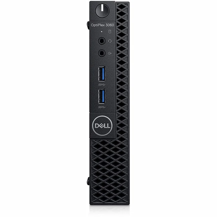 Dell OptiPlex 3060 Desktop, Micro, Intel Core i3, i3-8100T, Internal ...