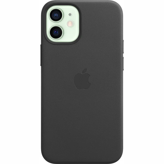Apple iPhone 12 mini Leather Case with MagSafe - Black