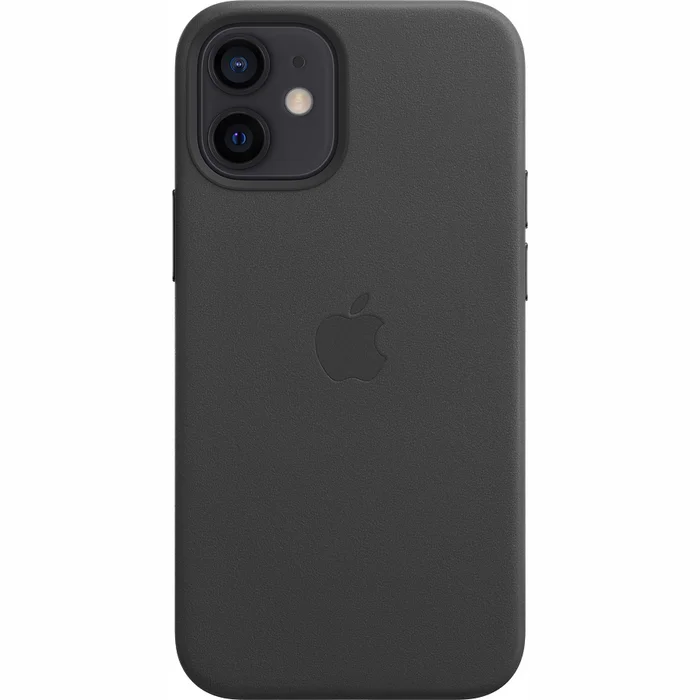 Apple iPhone 12 mini Leather Case with MagSafe - Black